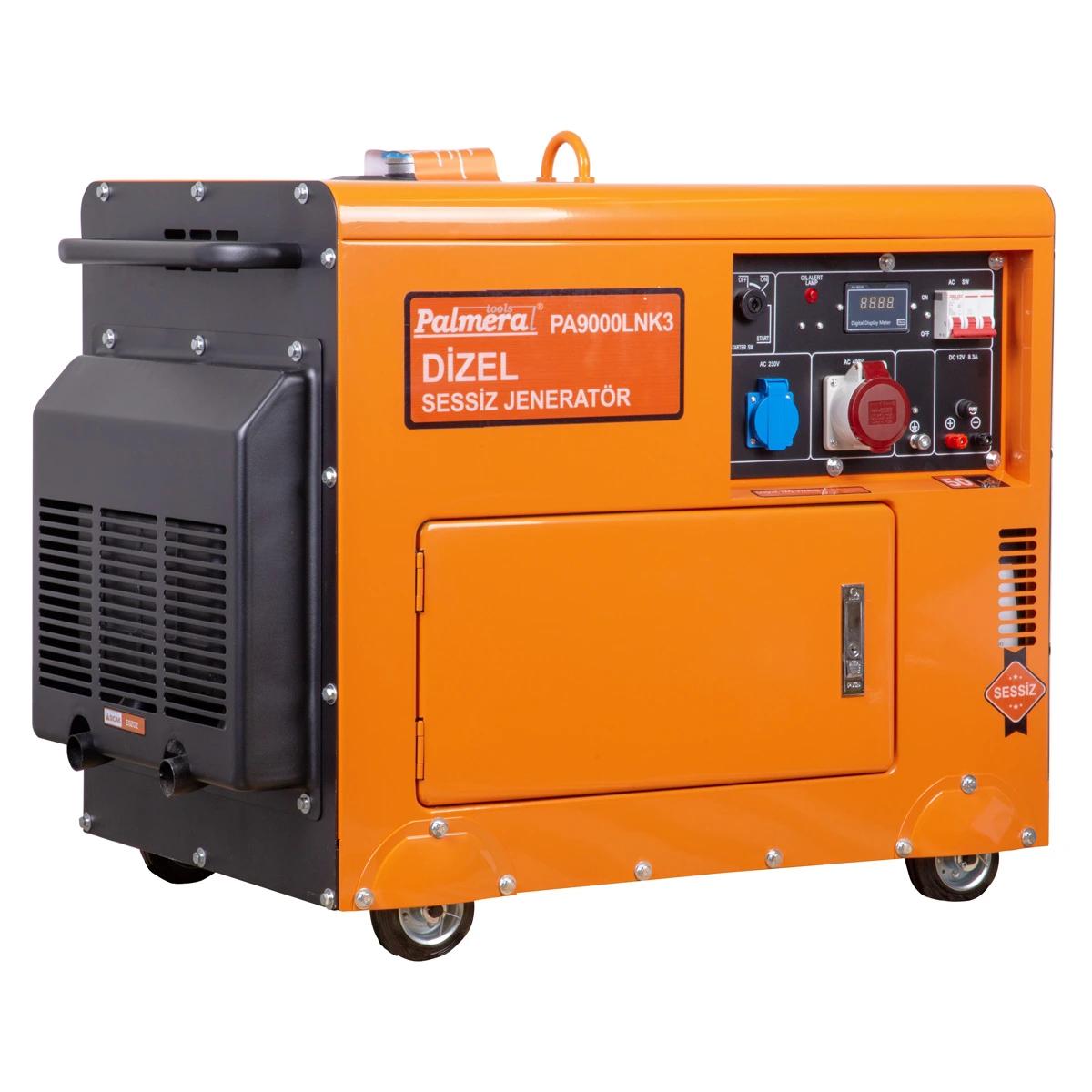 Palmera PA9000LNK3 Jenaratör 8,1 kVA Dizel Marşlı - 80,531.00 TL